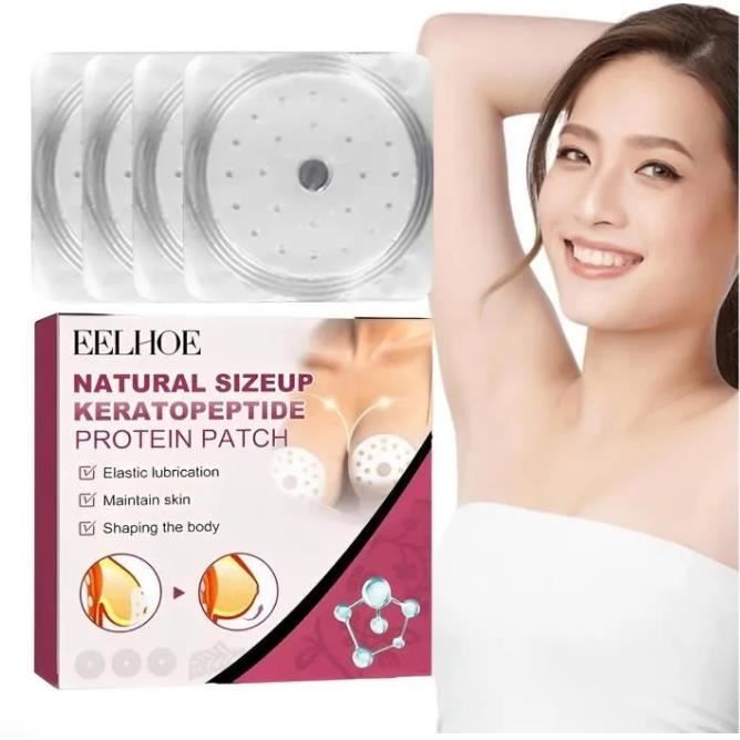 Lot de 12 pansements de raffermissement des seins, protéine kératopeptide, élargisseur de sein ...
