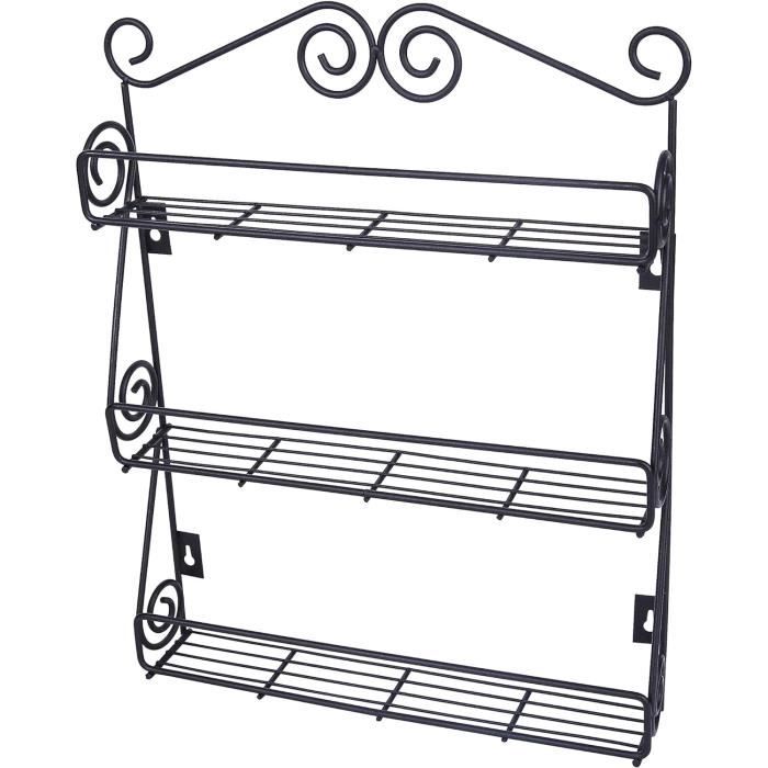 Étagère À Épices Et Herbes De 3 Niveaux - Rangement De Cuisine Pour ...