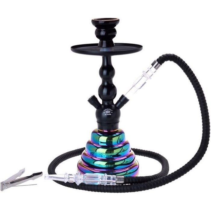 Chicha Fès en Aluminium – Narguilé - Hookah – Couleurs Arc en Ciel 35 ...