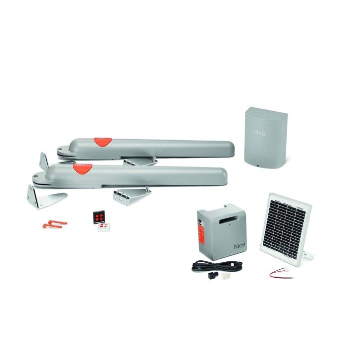 Kit motorisation pour portail battant ARIA START KIT 200 + Panneau ...