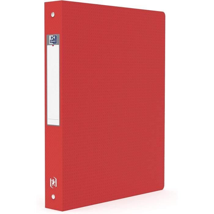 Oxford Classeur Memphis A4 Dos 40Mm 4 Anneaux Ronds Couverture Polypro ...