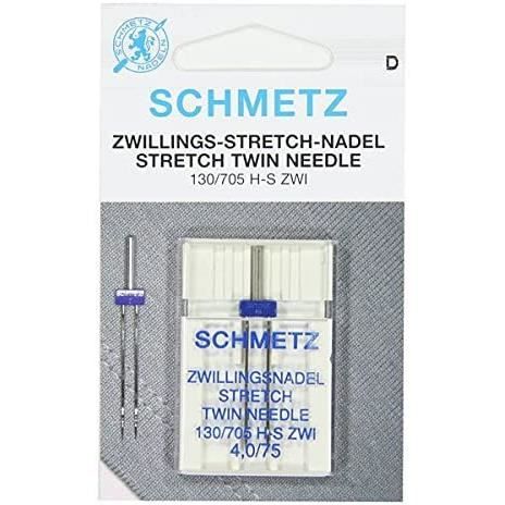 Schmetz Aiguilles pour machine à coudre, Double Stretch 4.0/75 - Cdiscount Electroménager