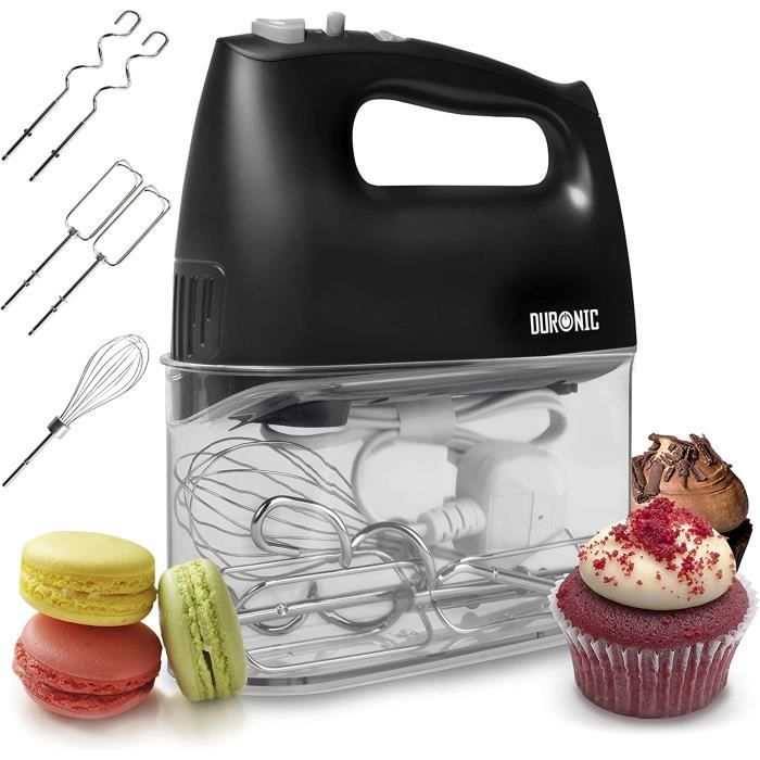 Hm4 Bk Batteur À Main Électrique 400W | 5 Vitesses Avec Fonction Turbo ...