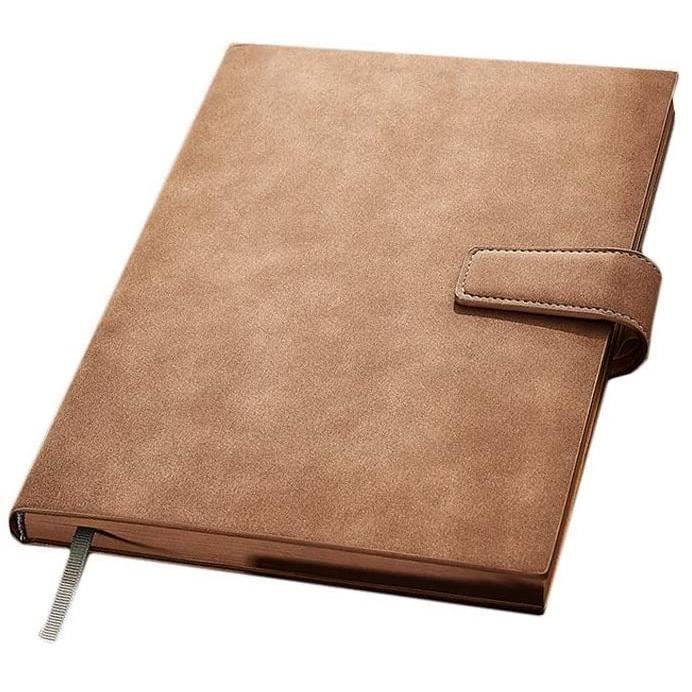 Cahier Carnet Cahiers Diary Journal Blocnotes magnétique en cuir avec ...