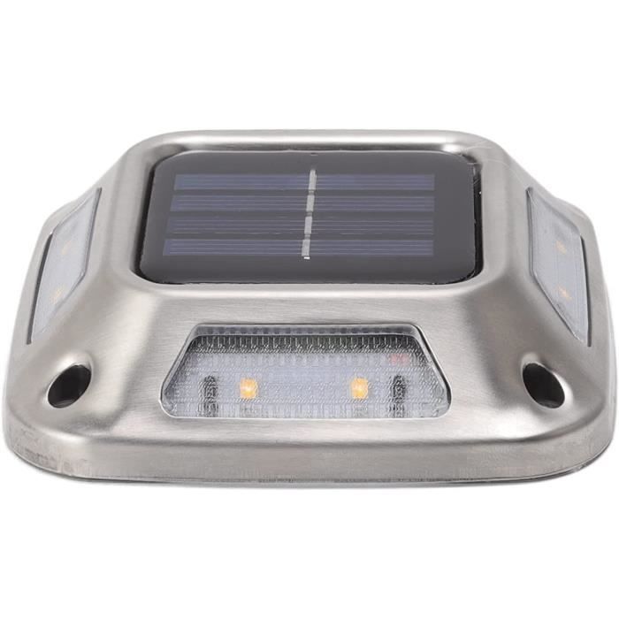 Lampe Solaire Au Sol Applique Murale Étanche Lampadaire 8 Led Lumière ...