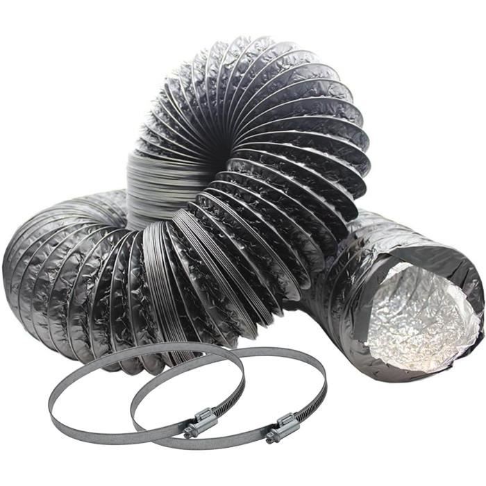 Kit De Tuyau D'Air Chaud Flexible Pour Grille D'Aération De Sèche-Linge ...