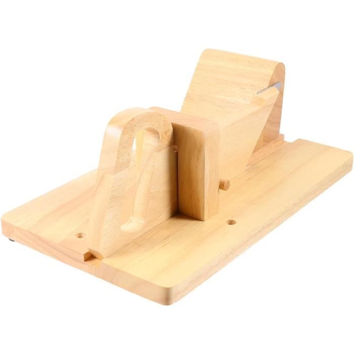 Trancheuse À Saucisson En Bois Coupe-Guillotine Chorizo Trancheuse À ...