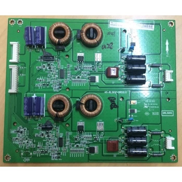 Board Carte TV Télévision THOMSON 55UA8696 40-RL5810-DRD2LG - Cdiscount ...