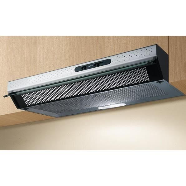 Elica Elisummer SE ST BL F-90, 190 m³-h, recirculation, Semi-intégrée ...