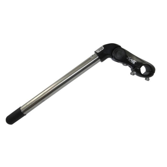 Potence plongeur en aluminium Ergotec Kobra - Marque ERGOTEC - Pour vélo sur route - Noir ...