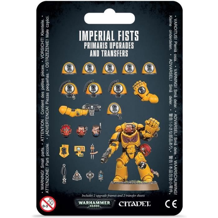 Figurine Games Workshop Warhammer 40k - Imperial Fists Primaris ...