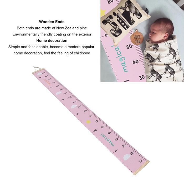 YID Toise de croissance enfants, charte de croissance des bébés, règle de mesure de hauteur en ...