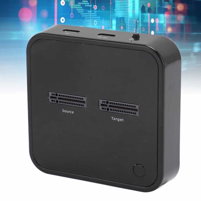 HURRISE Station d'accueil M.2 NVMe avec Cloneur Hors Ligne USB C 10Gbps ...