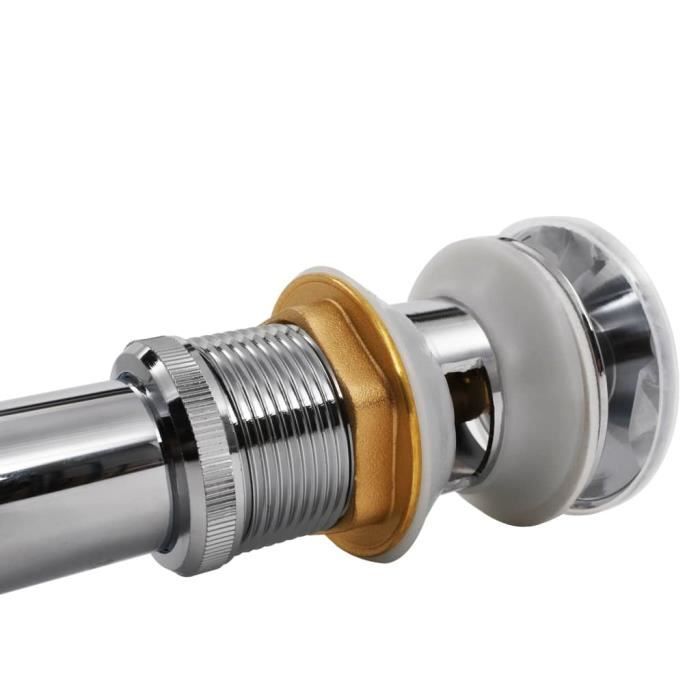 KIMISS Drain d'évier escamotable Acier inoxydable-LEF - Cdiscount Bricolage