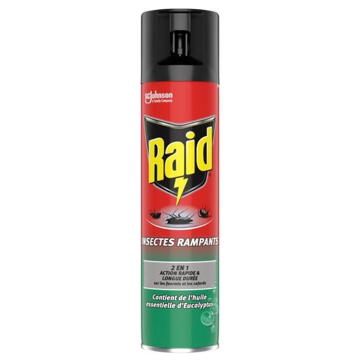 LOT DE 5 - RAID - Insectes Rampants Insecticide Action immédiate ...