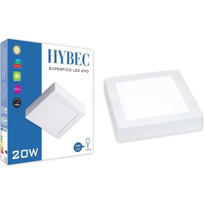 Hybec- Luminaire Plafonnier, Plafonnier Led, Lustre Chambre, Neon Led ...