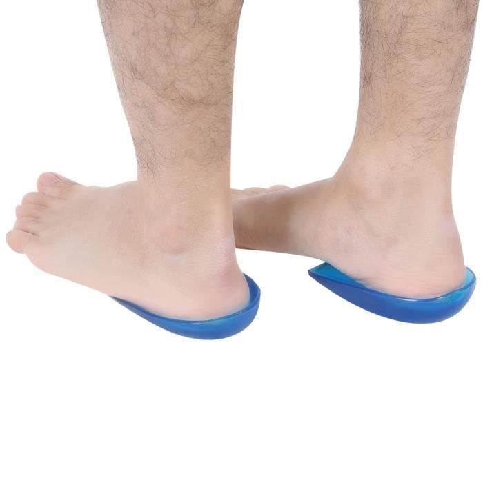 Haoyun-VIL Semelles de correction de jambe OX Gel de silicone OX ...