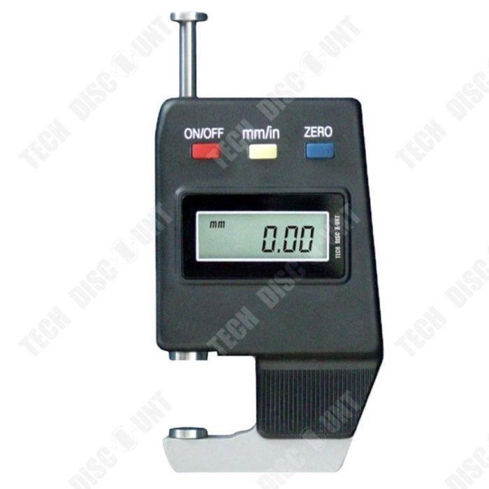 Jauge d'épaisseur numérique - TD® - Acier inoxydable - Résolution 0,01 ...