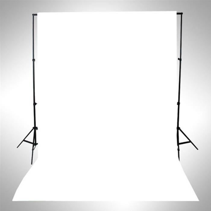 TEMPSA Toile de Fond Photographie Studio Photo Tissu 1.6x3m blanc ...