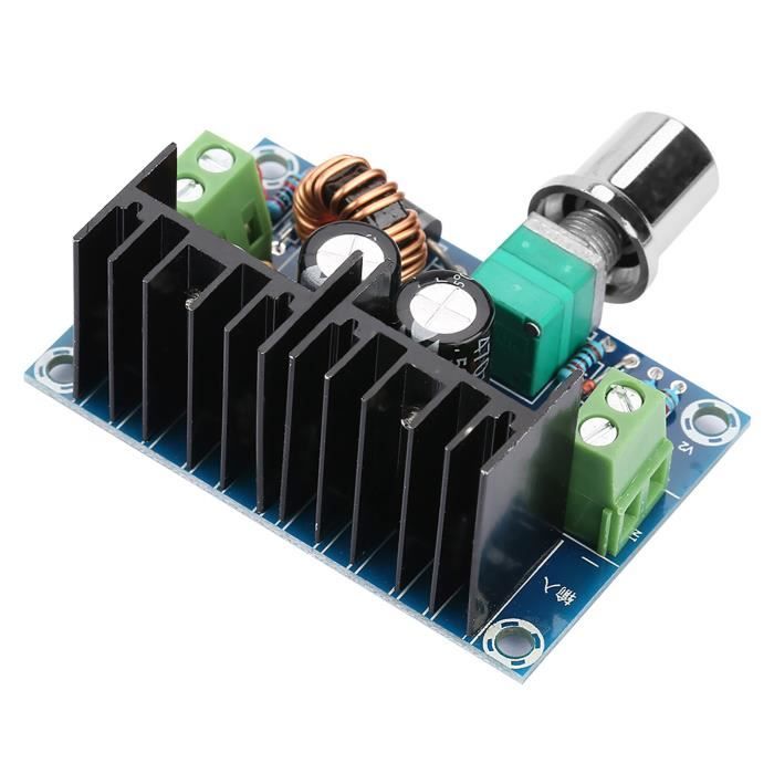 YID Régulateur de tension DC-DC Convertisseur Abaisseur, DC à DC 4-40V - 1.25-36V Module ...