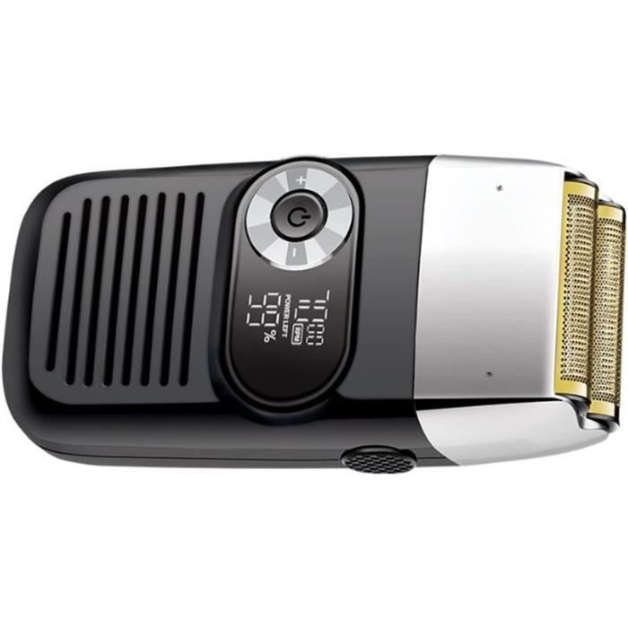 Rasoir Électrique Étanche Efficace Led Affichage Rasage Tondeuse À ...