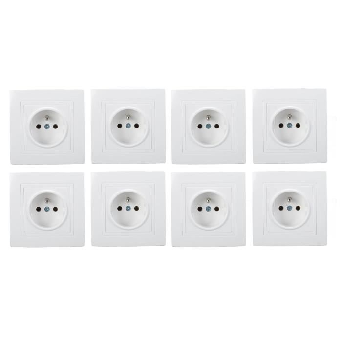 Lot De 8 Prises De Courant Alternatif 16 A - Tension Nominale 220 V ...