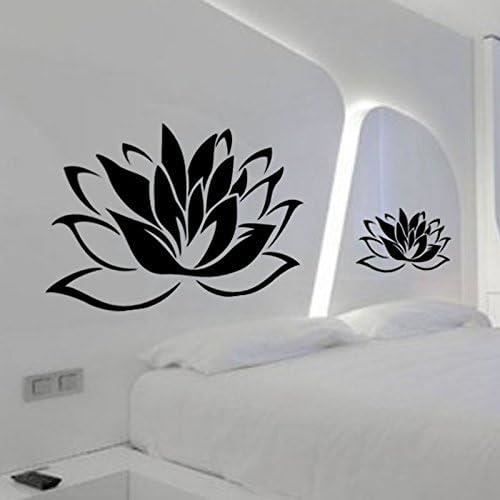 Ambiance-Live Sticker Mural Fleur De Lotus - 29 X 40 Cm, Rouge[u4509 ...