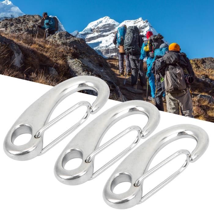 ZERONE Crochet de corde à pression robuste 4pcs 70mm Heavy Duty Snap ...