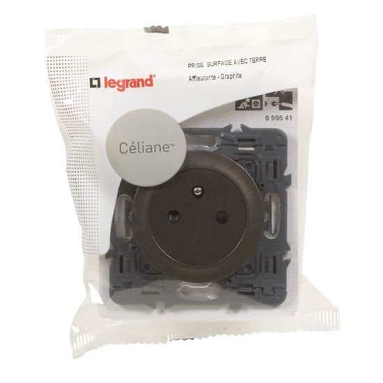 Prise Electrique Murale Avec Terre Céliane Surface Prise Affleurante ...