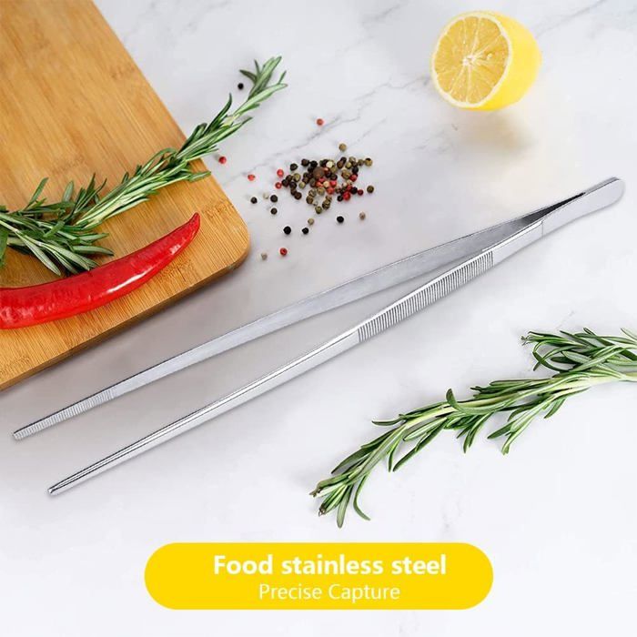 Pincette De Cuisine Acier Inoxydable Pince Cuisine 30 Cm Pince De Chef ...