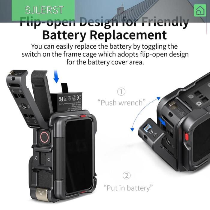Insta Ace Pro 2 / Ace Pro Xplorer Grip Kit, Camera Grip et Cage et ...