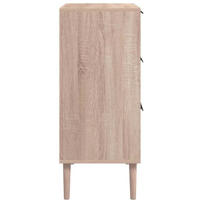 (10408)Moderne Finori Commode Lusk 03A chêne sonoma 80x38,5x87 cm ,poid ...