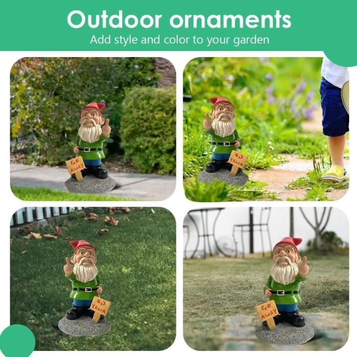 Décoration De Nain Mignon En Résine Artisanat Nain Ornement Miniature ...