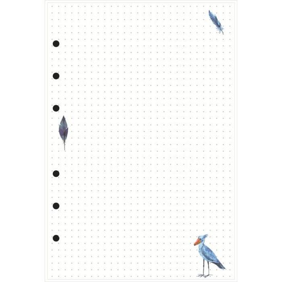 Cahier à feuilles mobiles - 2022 - 45 feuilles - Recharge de papier ...