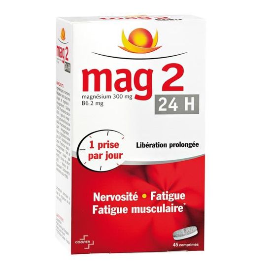 Mag 2 24H 45 Comprimés - Cdiscount Santé - Mieux vivre