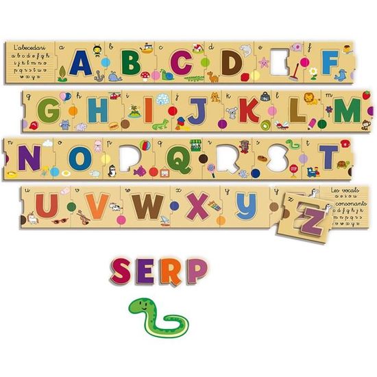 Diset L`ABECEDARI () - 63663 - Cdiscount Jeux - Jouets
