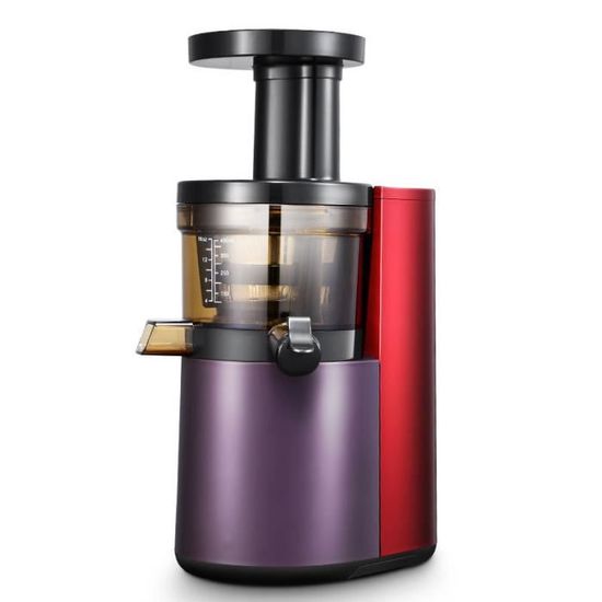 Extracteur de jus à vitesse lente LCC® pour jus de fruit frais - Rouge ...