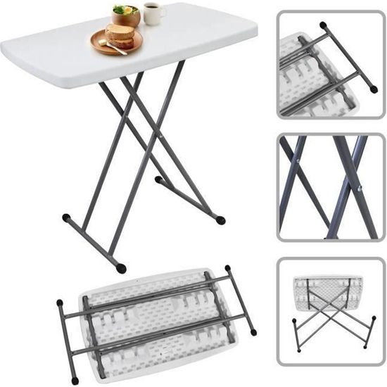Table Compacte et Pliable- Table à manger - Table de Salon - Table ...
