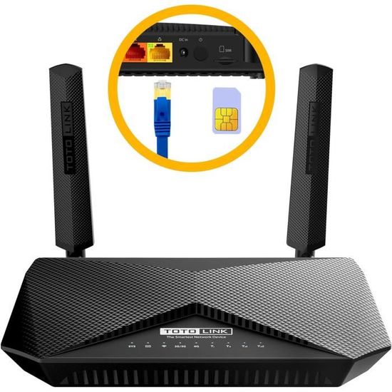 Lr1200 Ac1200 Dual Band Wifi Router With Sim Slot (Lr1200)[J5106 ...