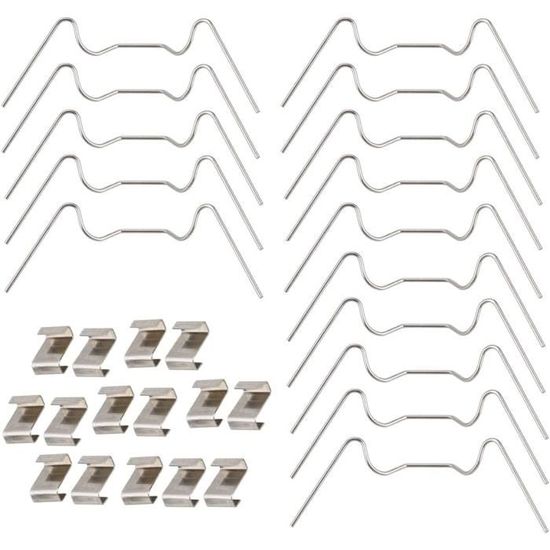 30 Pièces Clips Pour Serre Pinces De Fixation Plaque Polycarbonate ...