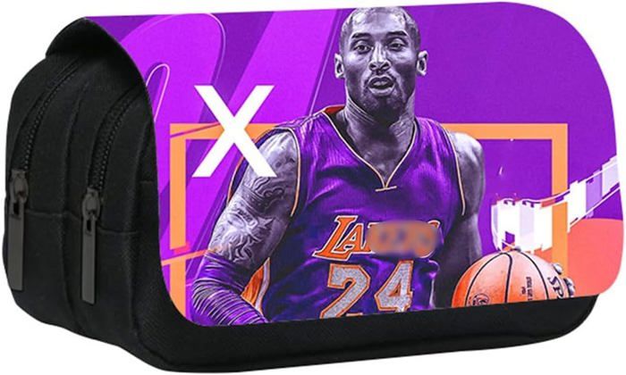 Étui À Crayons Basketball Star Violet Sports Grande Capacité Trousse ...