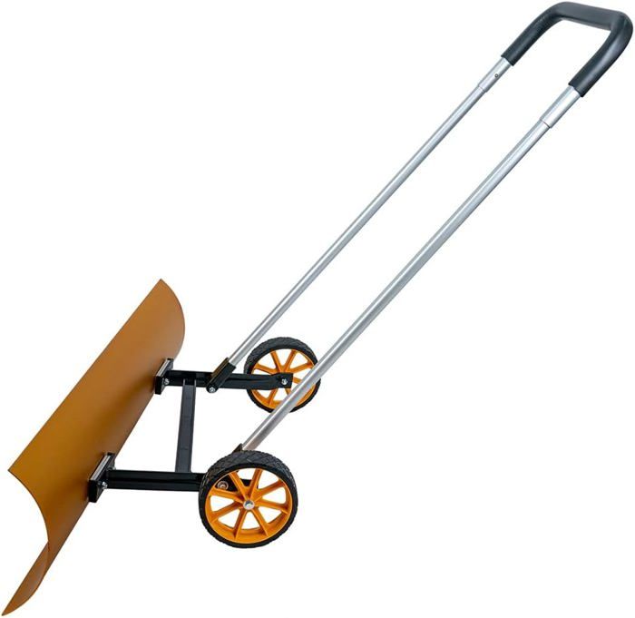 Pelle à neige en aluminium avec roues Pelle à neige efficace Pelle à ...