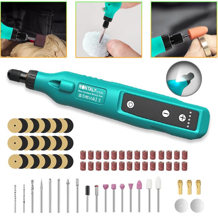 Mini outil rotatif sans fil détail ponceuse petit stylo de ...