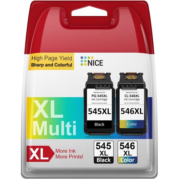 Cartouche 545-546, Pg-545Xl Cl-546Xl Compatible Avec Cartouche Canon ...