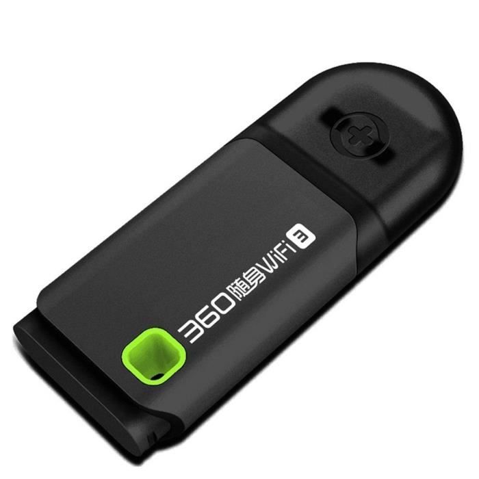 La couleur noire Mini modem WiFi portable USB 2.0, 3 Couleurs, Route ...