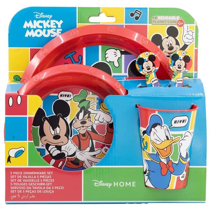 Ensemble repas 1er âge MICKEY Better Together 5 pièces - Cdiscount ...