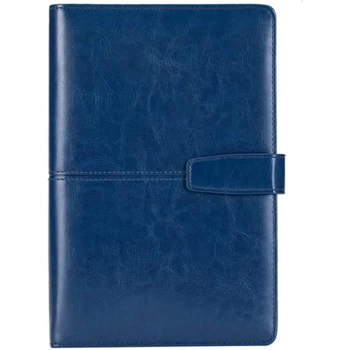 Beau Cahiers Journal Horizontal De Grain De Couverture En Cuir D'Unité ...