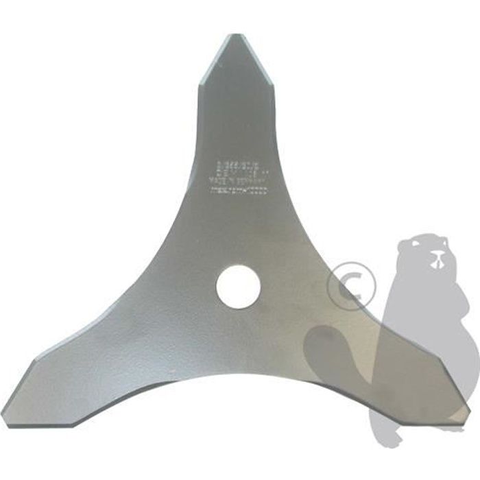 Lame de débroussailleuse 3 dents professionnelle 300 mm 25,4 - Cdiscount Jardin