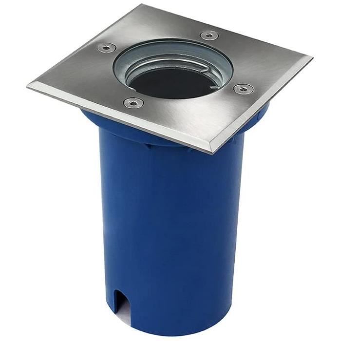 Spot encastrable au sol GU10 IP67 - Spot extérieur - En acier ...