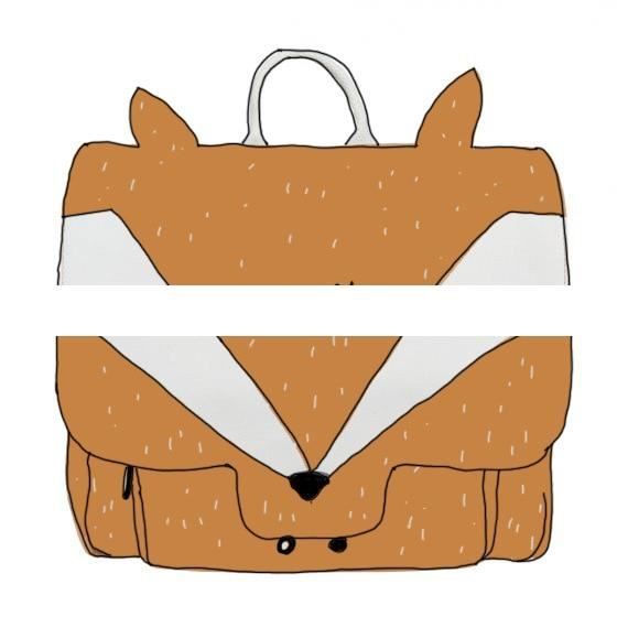 Beige - Cartoon Animal Shoulder Bag Children School Bags Kindergarten ...